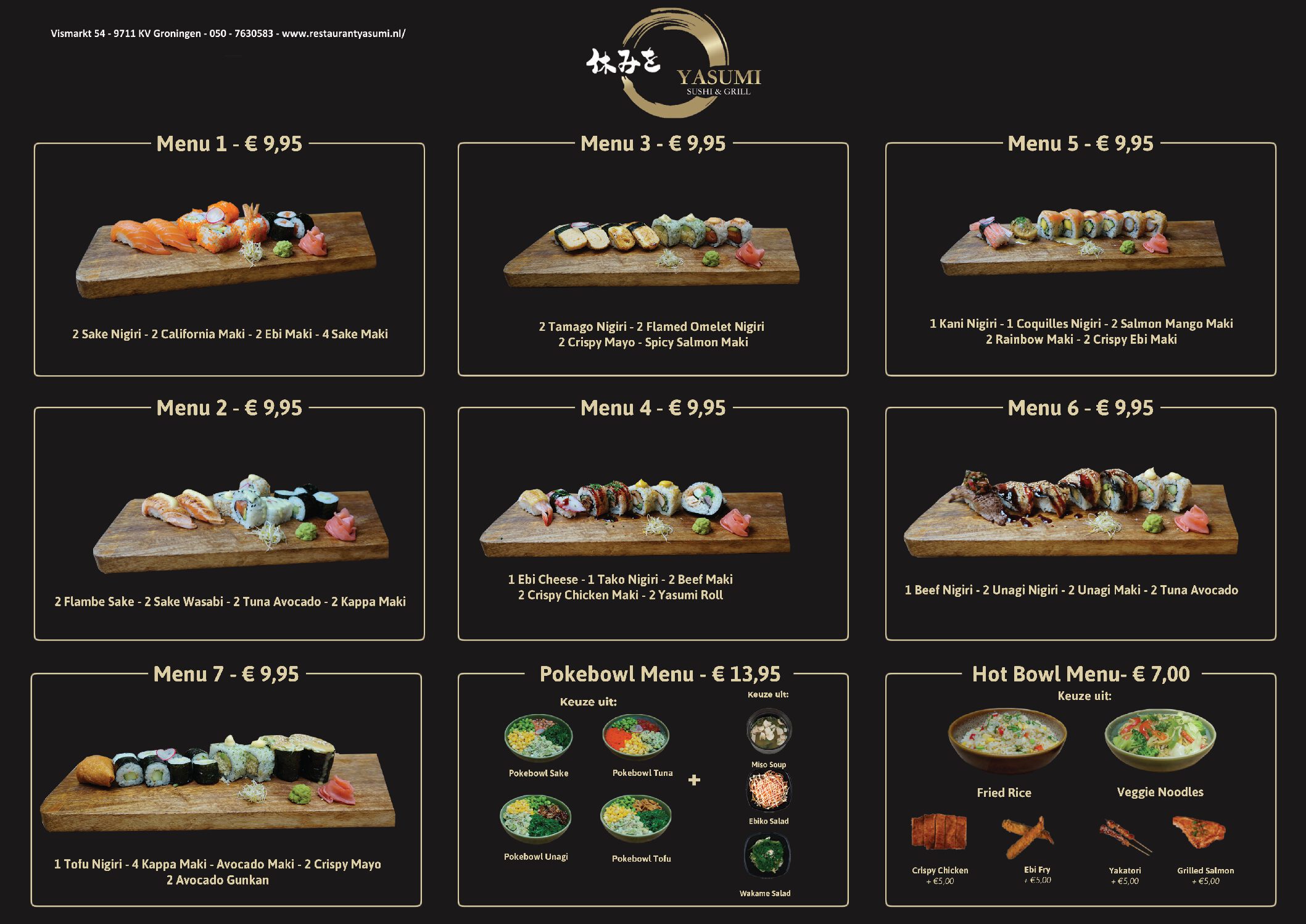 Restaurant Yasumi – All you can eat sushi & grill